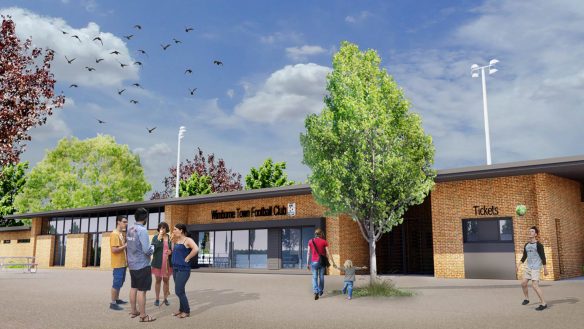 Replacement Football Stadium Wimborne | Western Design Architects