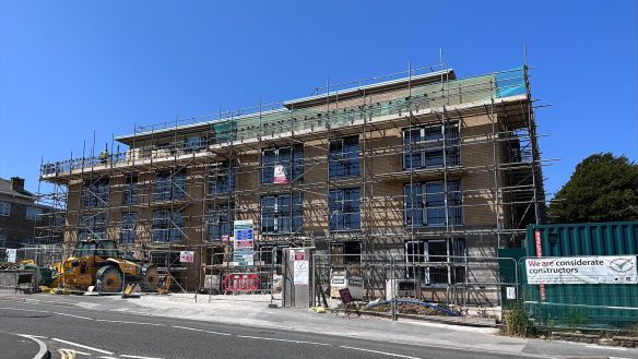 Weymouth apartments construction - WDA